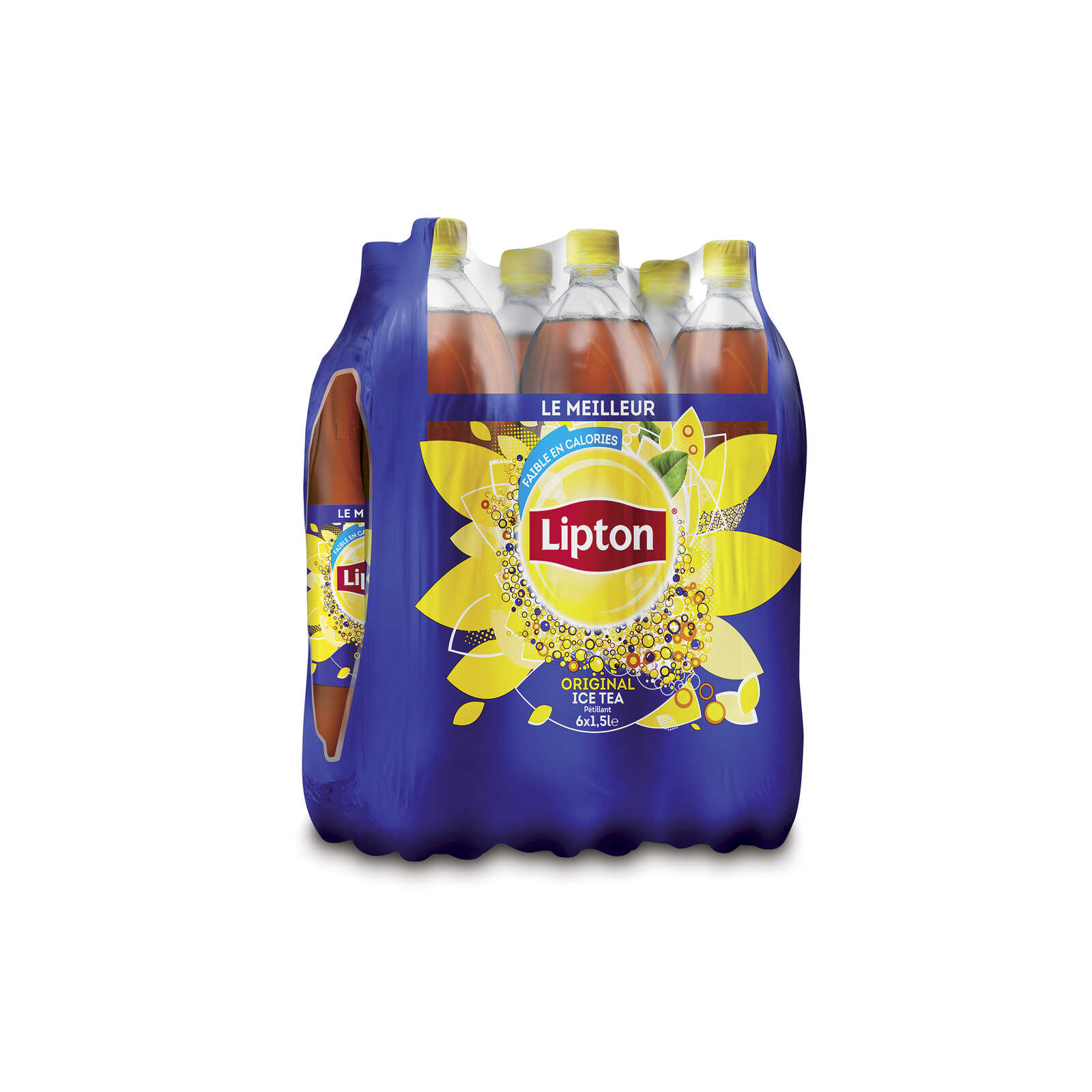 Lipton | Iced Tea | Ice Tea | Bruisende zwarte thee | Original | 1,5 l ...
