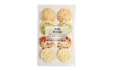 Delhaize | 8 Mini pizzas | 200 gr | Delhaize