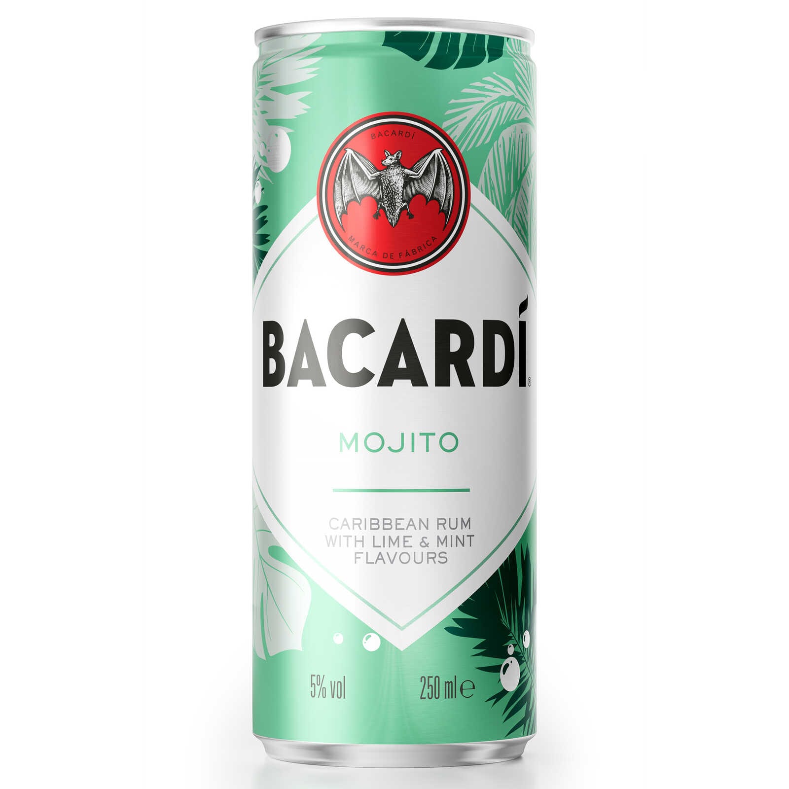 Bacardi | Bacardi | Mojito | 5% alc | Premix | 25 cl | Delhaize