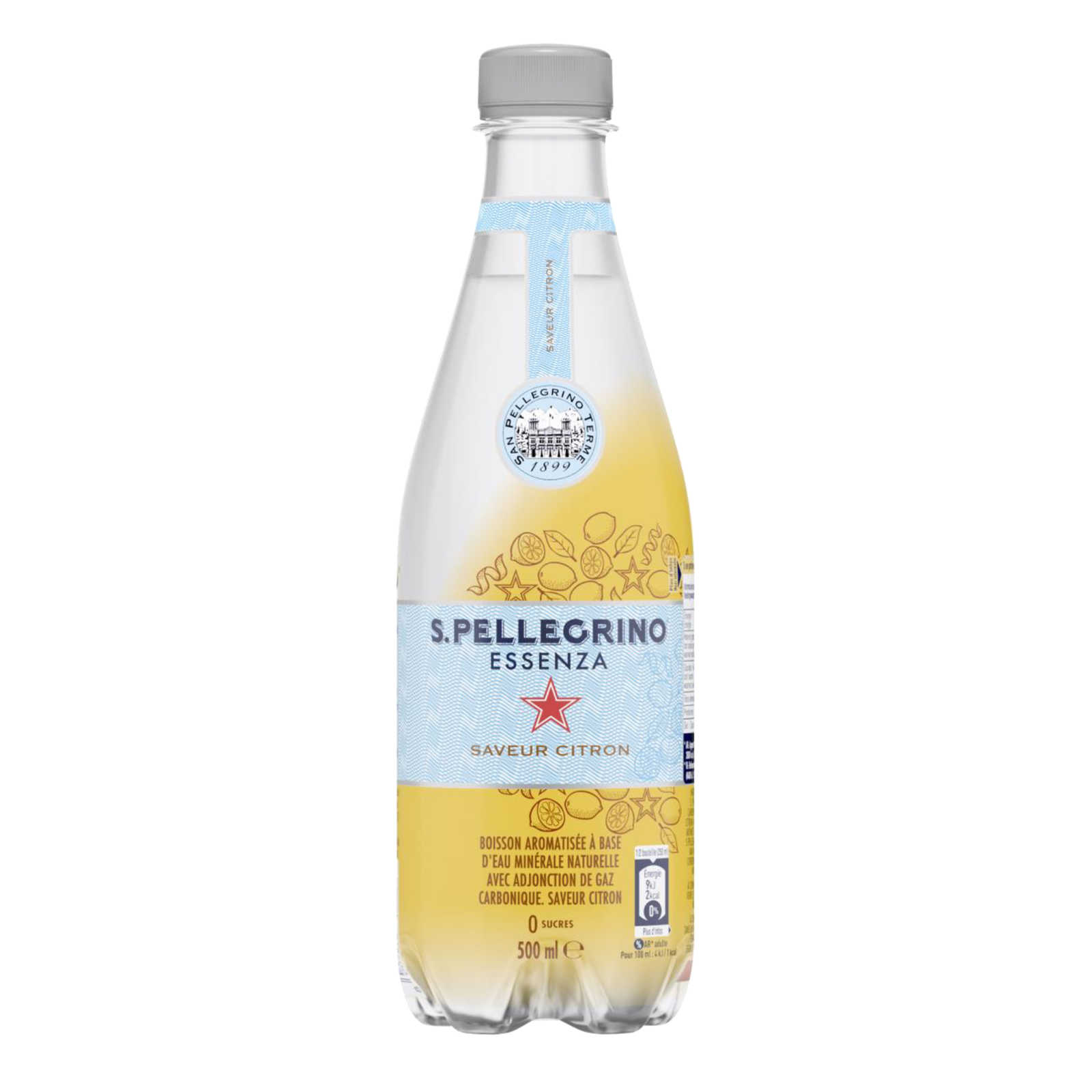 San Pellegrino | Essenza | Gearomatiseerd water | Bruisend | Citrus | 50 cl | Delhaize