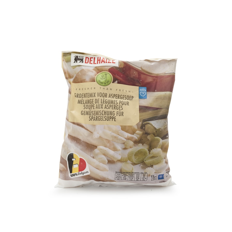 Delhaize | Légumes pour potage asperges | 600 gr | Delhaize