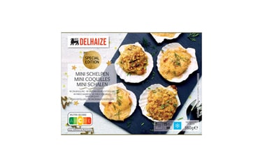Delhaize | Mini schelpjes | 8 x 20 gr | Delhaize