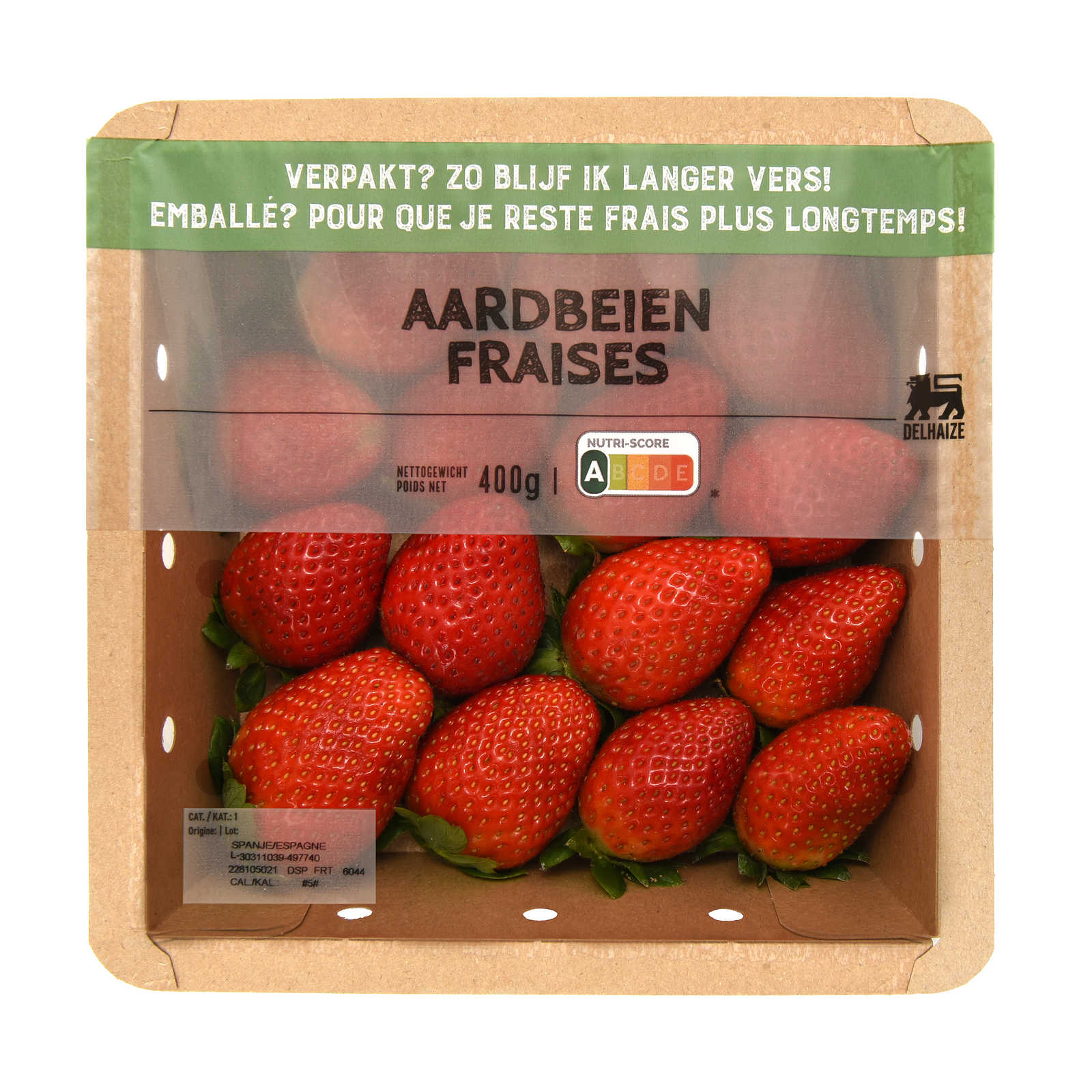 Delhaize | Fraises | 400 gr | Delhaize