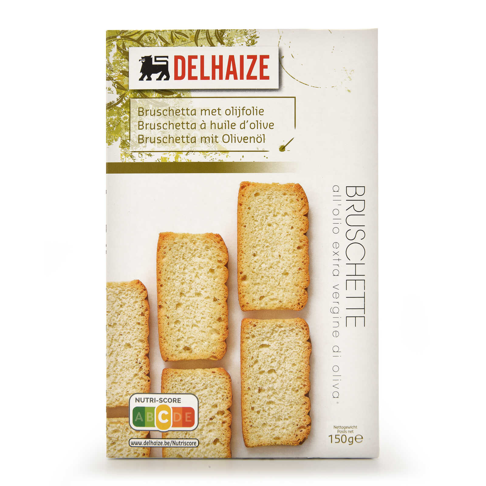 Delhaize | Bruschette | Huile d'olive | Extra vierge | 150 gr | Delhaize