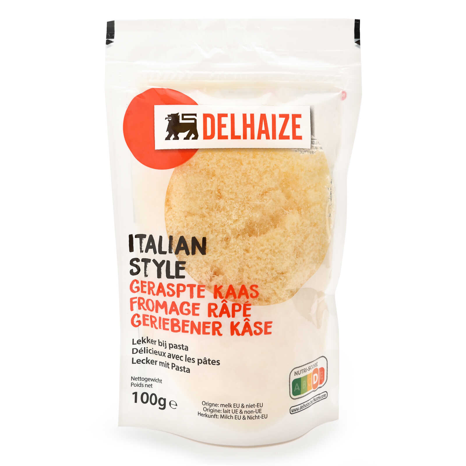 Delhaize | Italian Style fromage râpé | 100 gr | Delhaize
