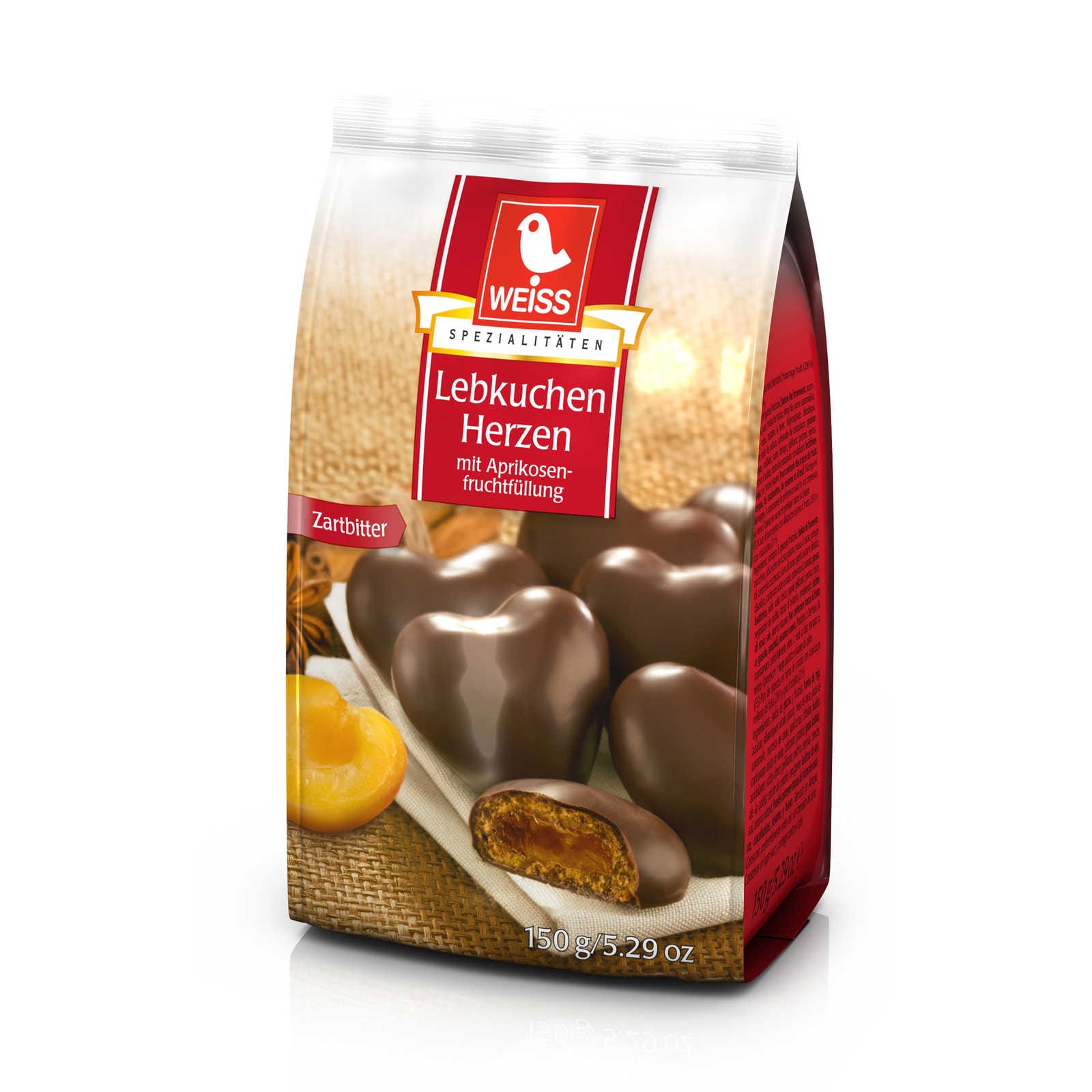 Weiss | Pain d'epice | Coeur | 150 gr | Delhaize