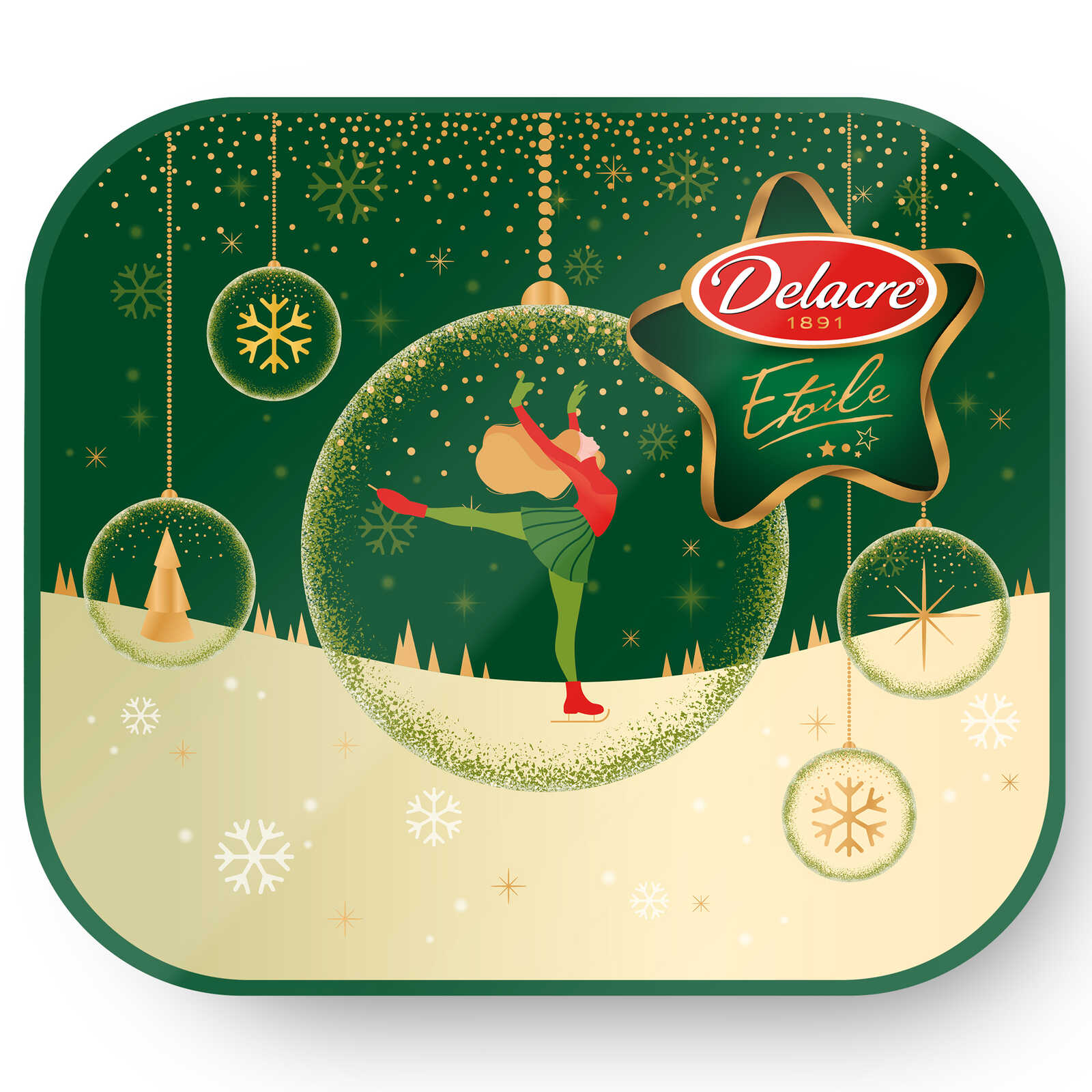 Delacre | Koekjes | Etoile Delice Choco | EOY | 485 gr | Delhaize