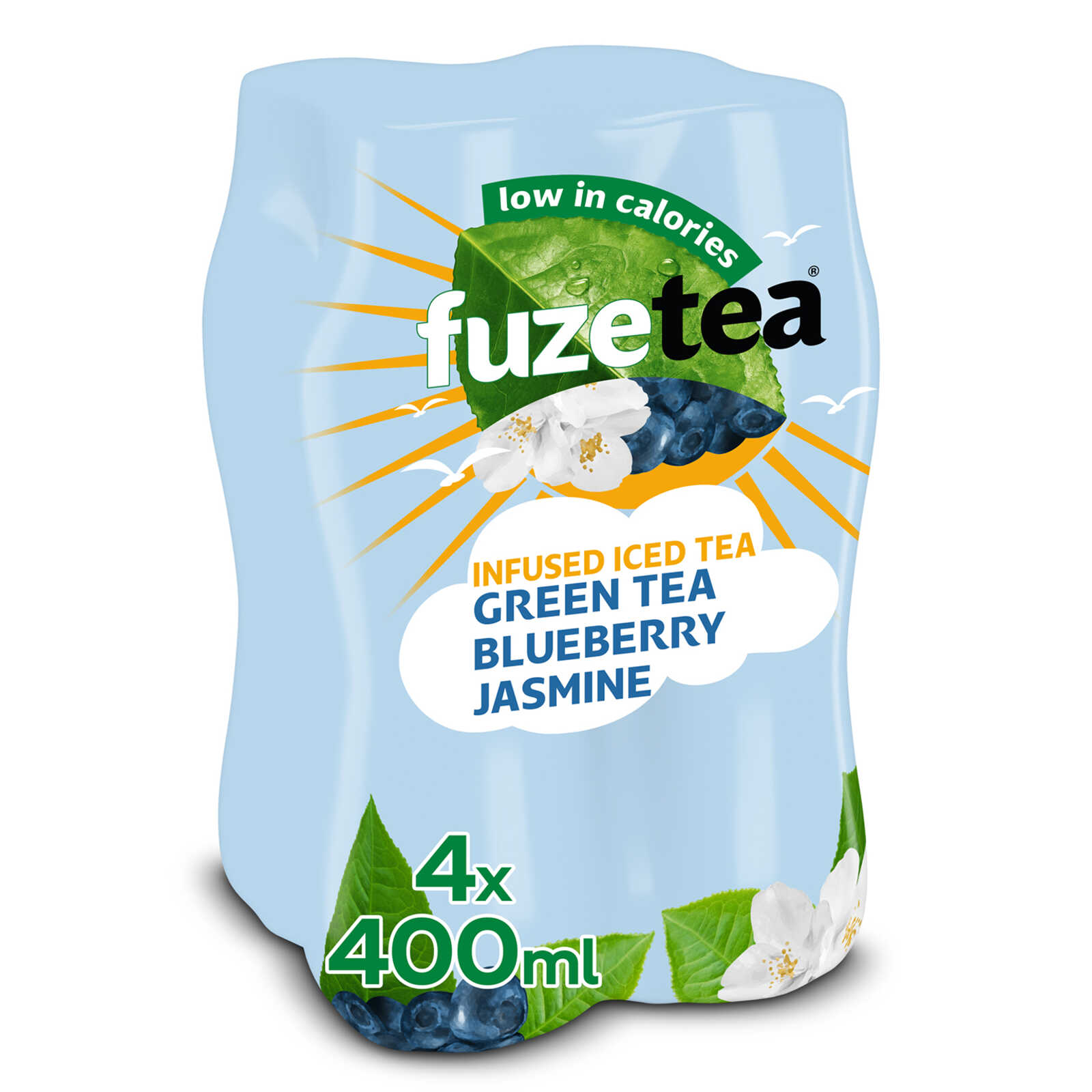 Fuze Tea | Green Tea | Niet bruisend | Bosbessen | Jasmine | PET fles ...