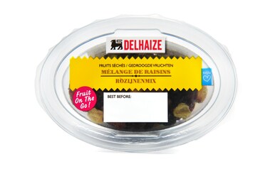 Delhaize | Snack Rozijnen | 60 gr | Delhaize