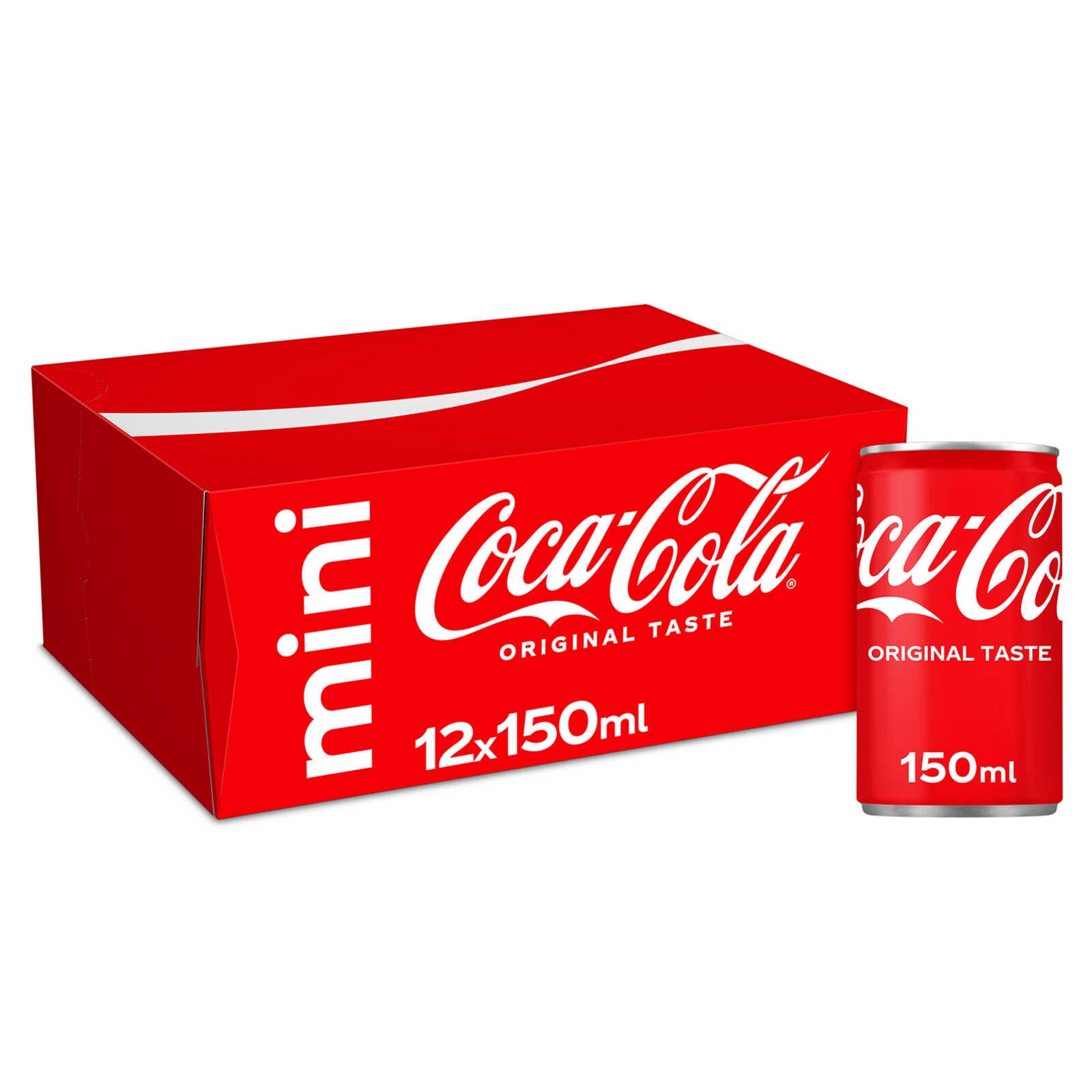 Coca-Cola | Original taste | Canette | 12 x 15 cl | Delhaize