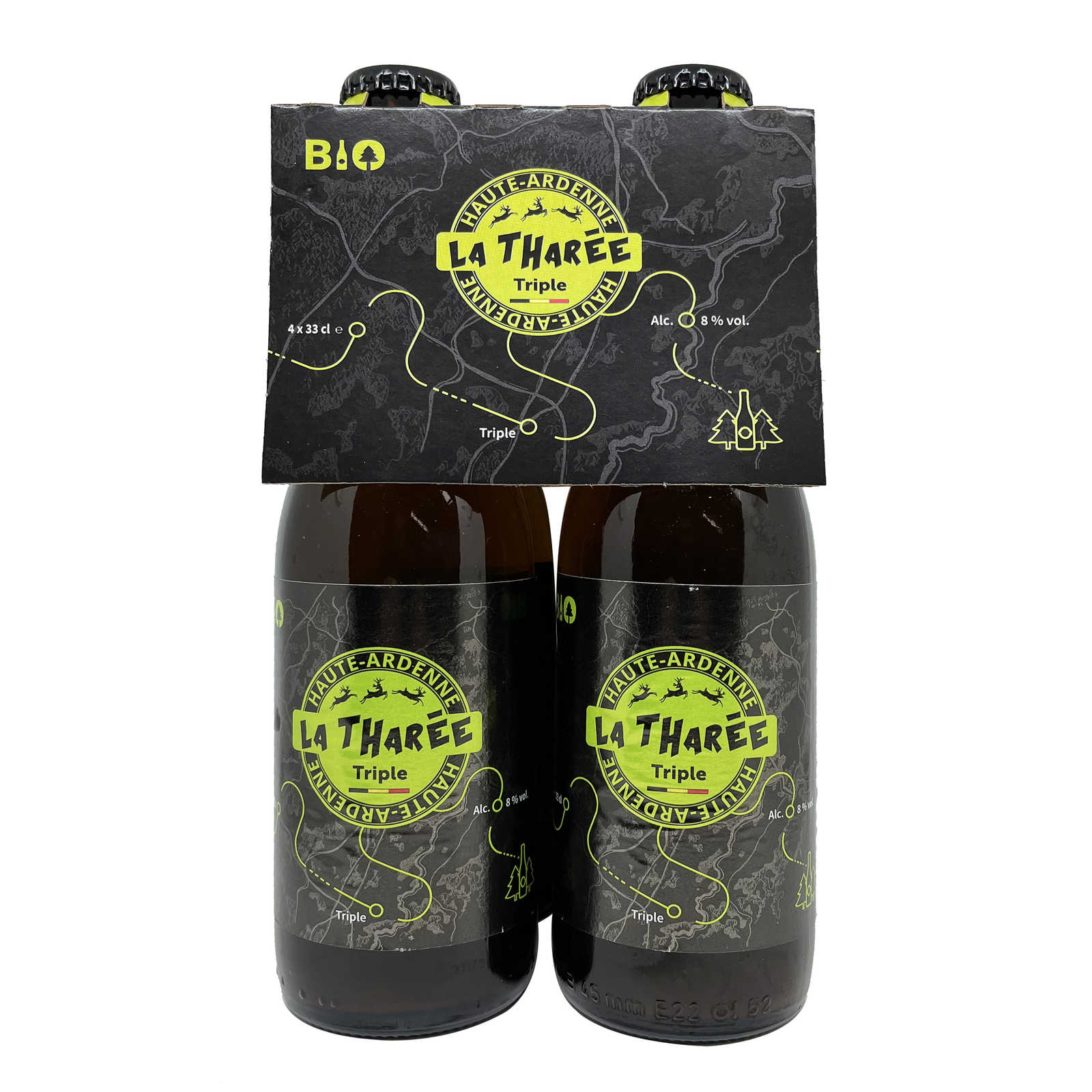 La Tharée | Bière | 8% alc | Bio | 4 x 33 cl | Delhaize