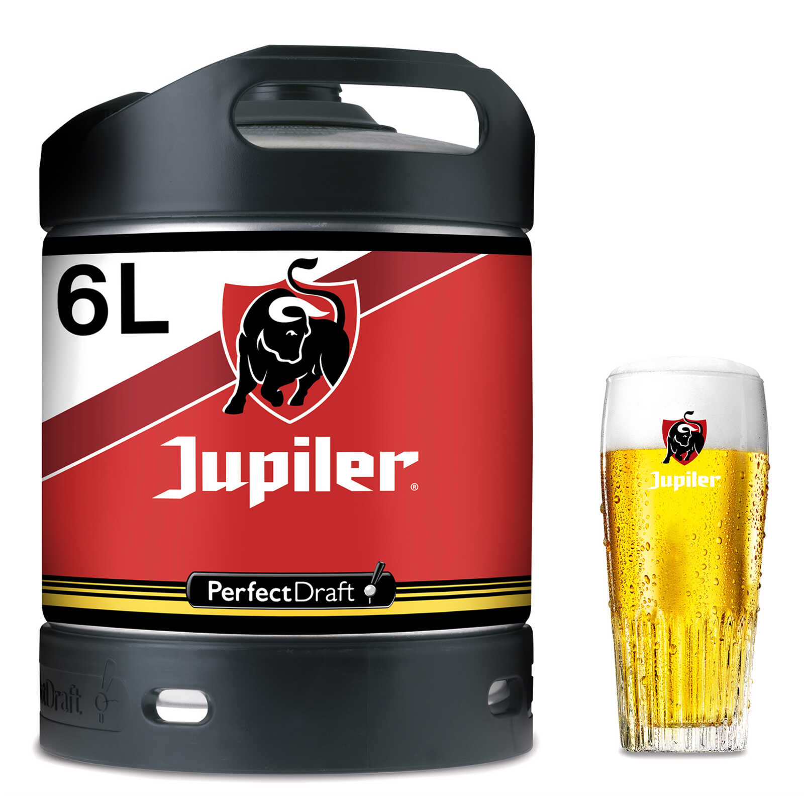 Jupiler | Blond Bier | Pils | 5,2% alc. | Vat | 6 l | Delhaize