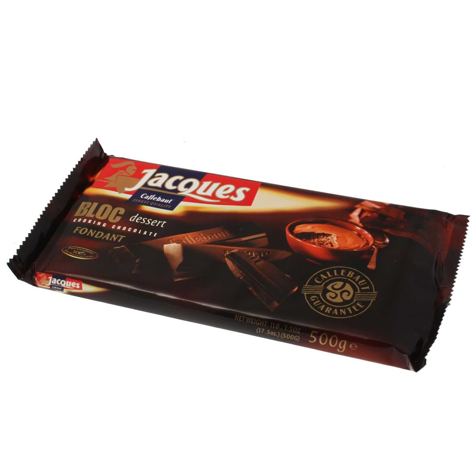 Jacques | Chocolade | Cooking | Bloc dessert | Fondant | 500 gr | Delhaize