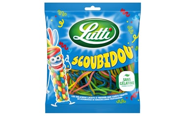 Lutti | Snoepjes | Veters | Scoubidou | 180 gr | Delhaize