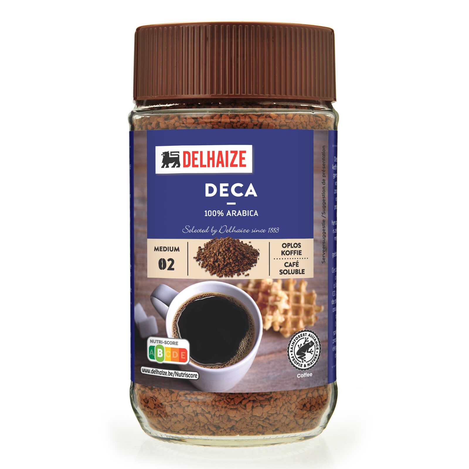 Delhaize | Koffie | Deca | Oplos | 100 gr | Delhaize