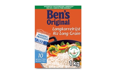 Ben's Original | Rijst | Langkorrel | 10 min | 8 x 125 gr | Delhaize