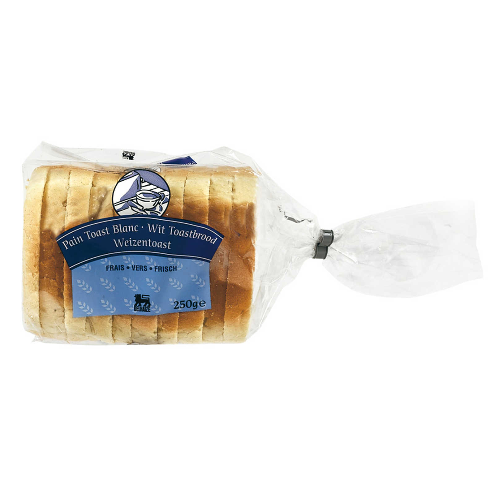 Delhaize | Toastbrood | Wit | 250 gr | Delhaize