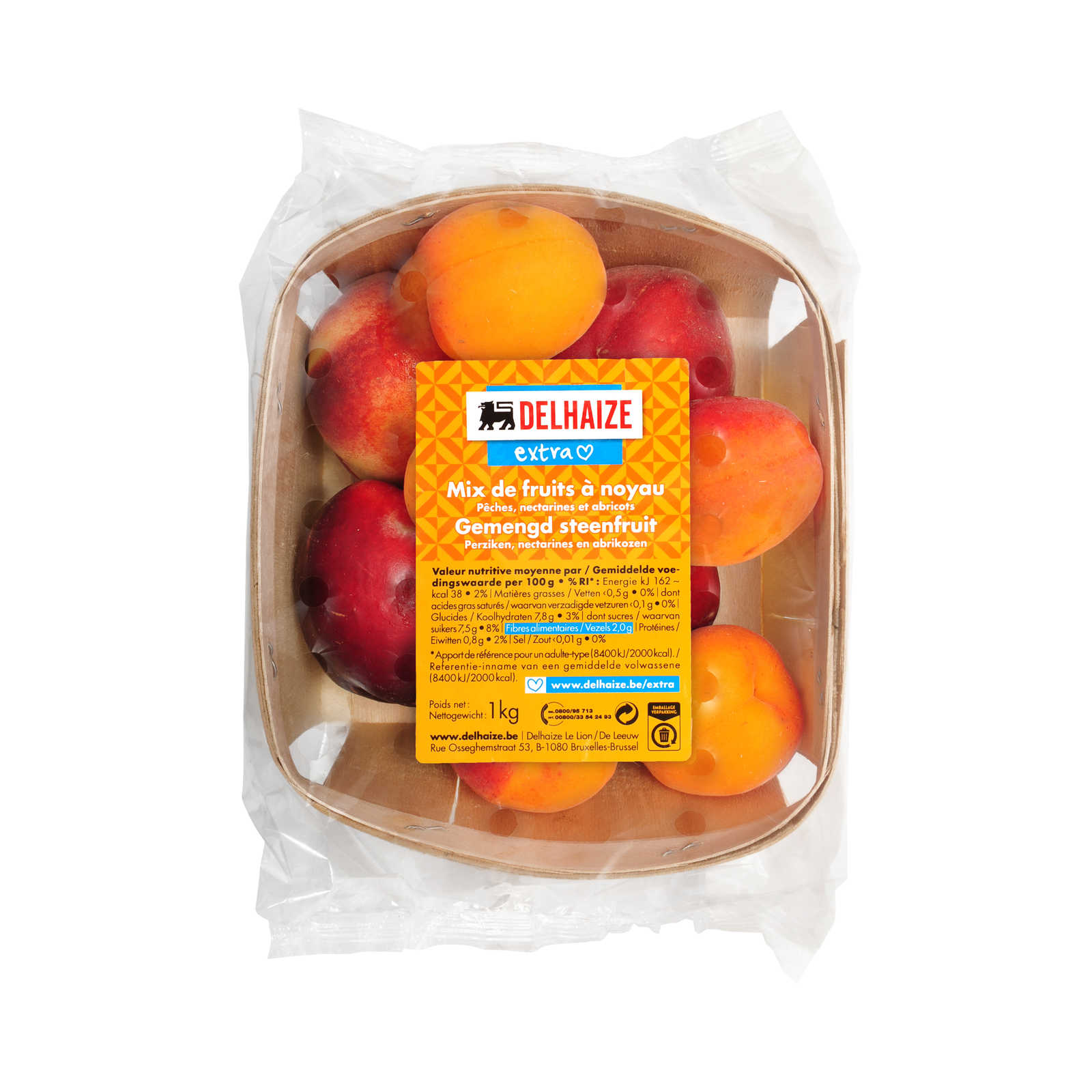 Delhaize | Panier D'été Fruits Noyaux | 1 pc | Delhaize