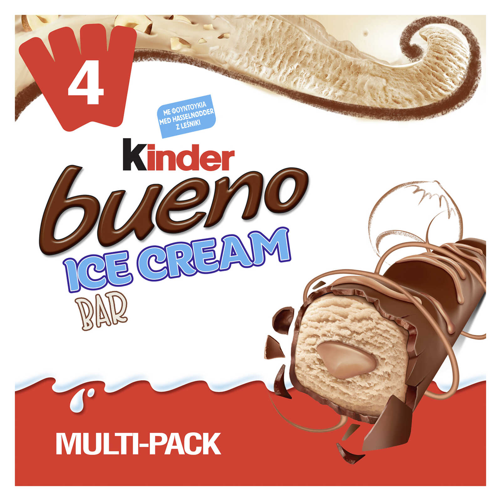 Kinder | Ijs | Bar | 4x45 ml | 26 cl | Delhaize