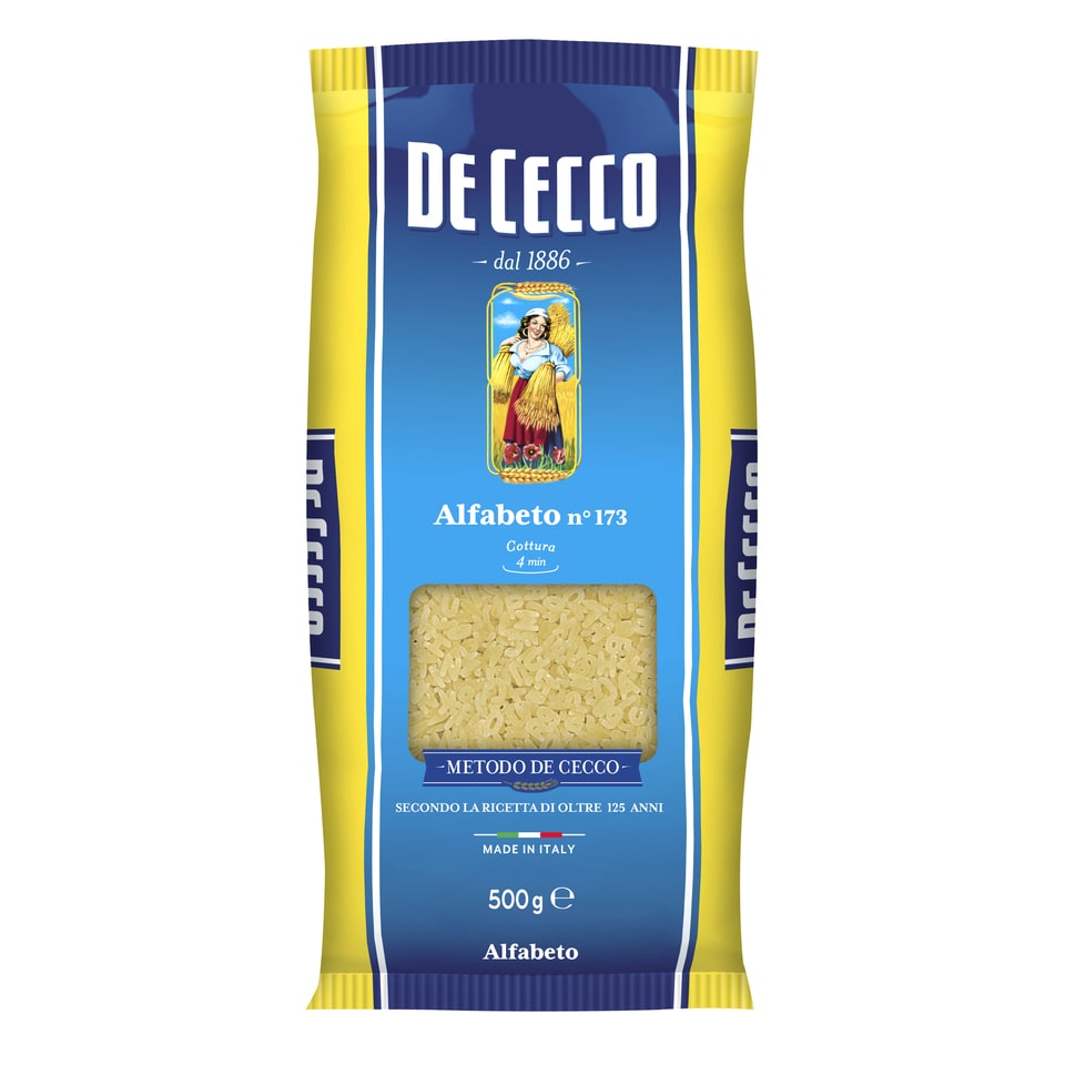 De Cecco | Pasta | Alfabeto | 500 gr | Delhaize