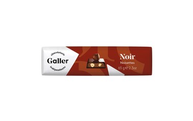 Galler | Chocolade | Zwart-hazelnoten | Reep | 65 gr | Delhaize