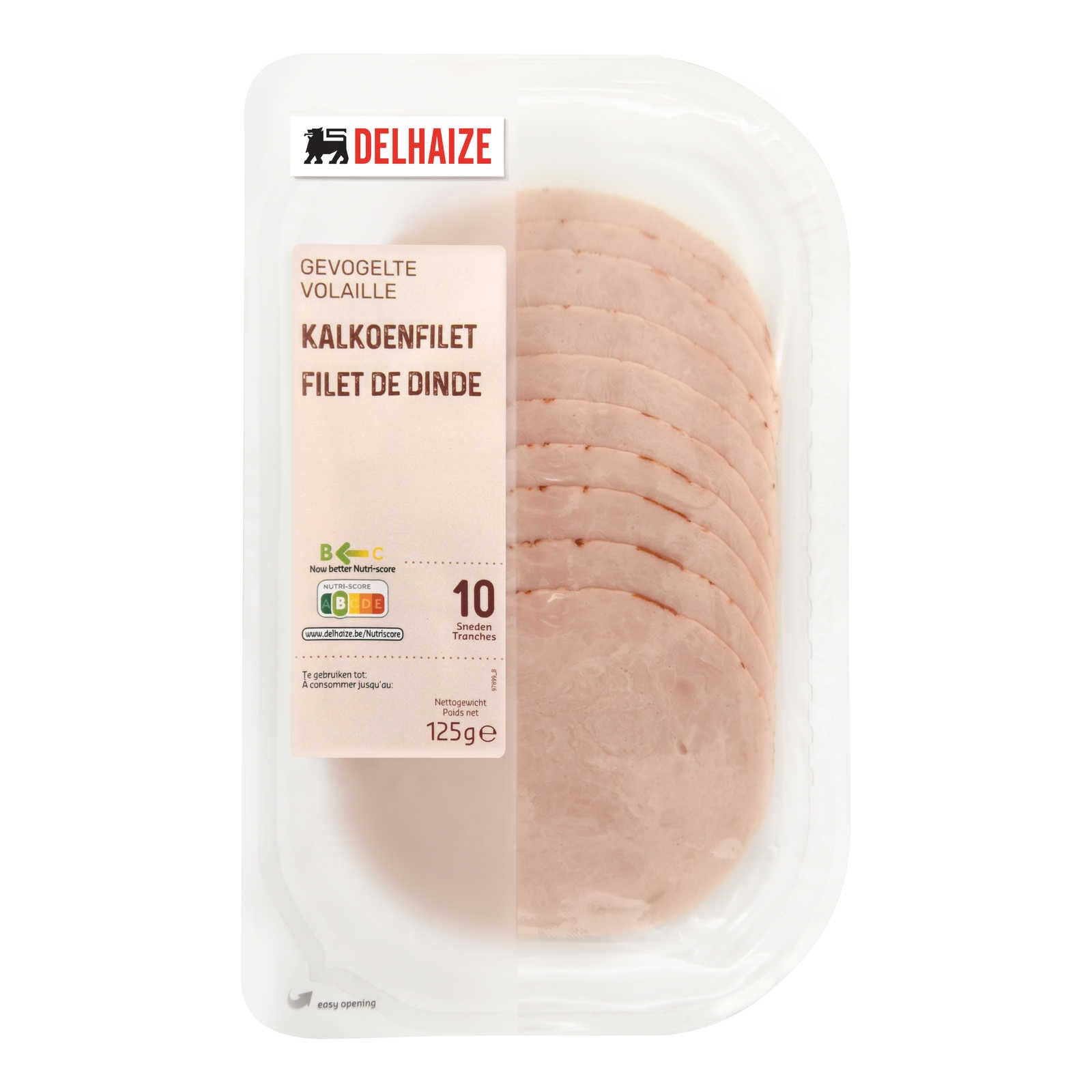 Delhaize | Kalkoenfilet | 125 gr | Delhaize