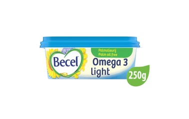 Becel | Margarine | Smeren | Omega 3 Light | 250 gr | Delhaize