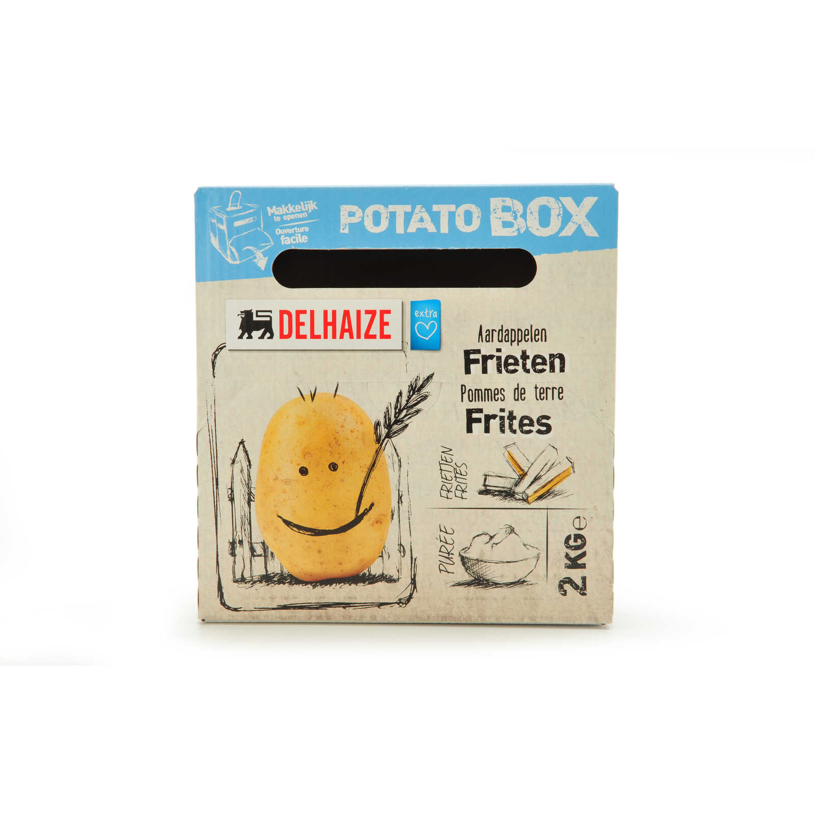 Delhaize | Pommes de terre frites farineuses | 2 kg | Delhaize