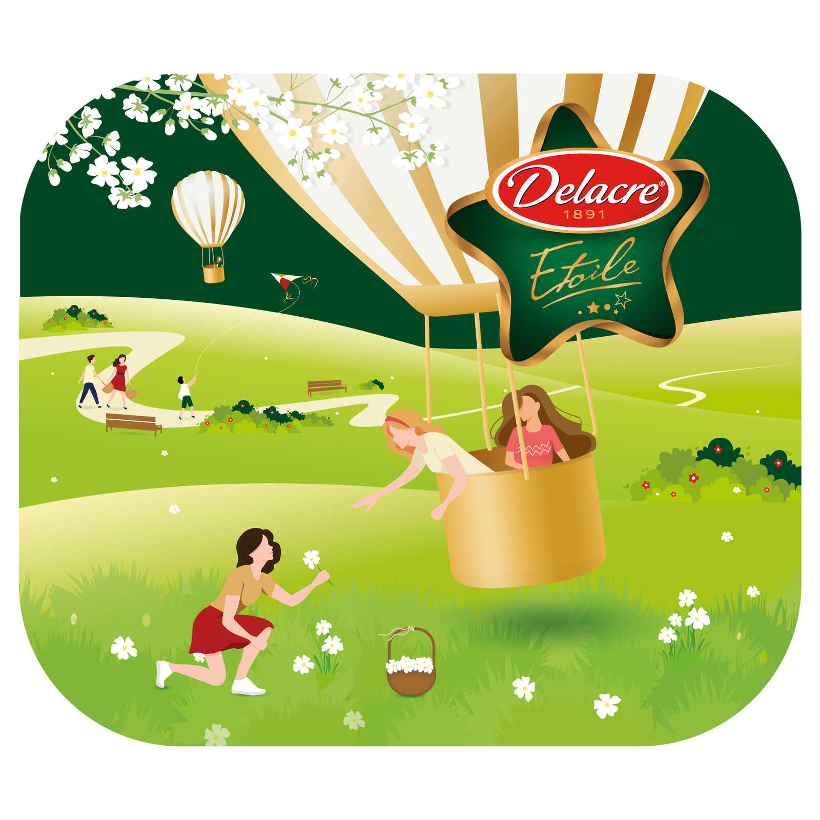 Delacre | Koekjes | Etoile Delice Choco | Pasen | 485 gr | Delhaize