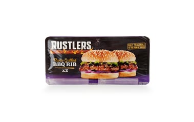 Rustlers | Rustlers Twin BBQ Rib | 244 gr | Delhaize