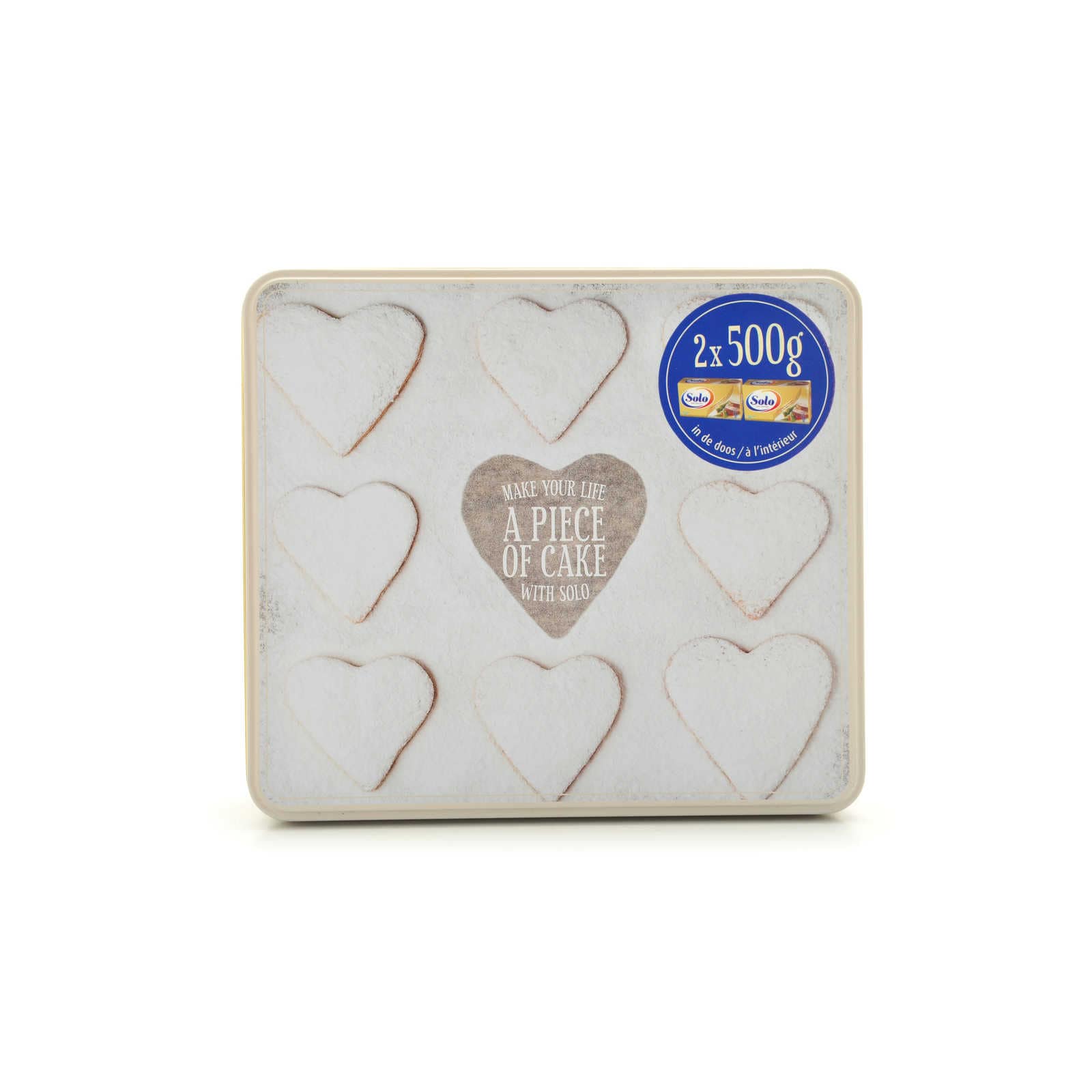 Solo | Wikkel product bakken braden+koekjesdoos | 2 x 500 gr | Delhaize