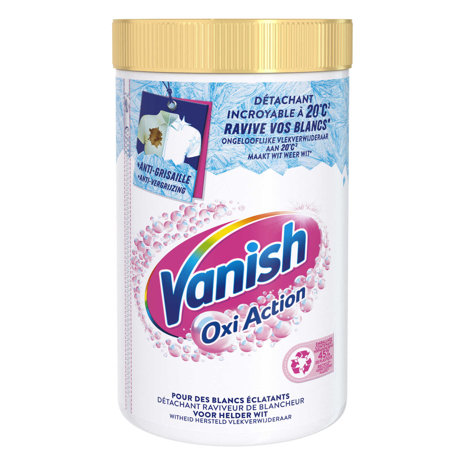 Vanish | Détachant | Booster | Poudre | White | 1,41 kg | Delhaize
