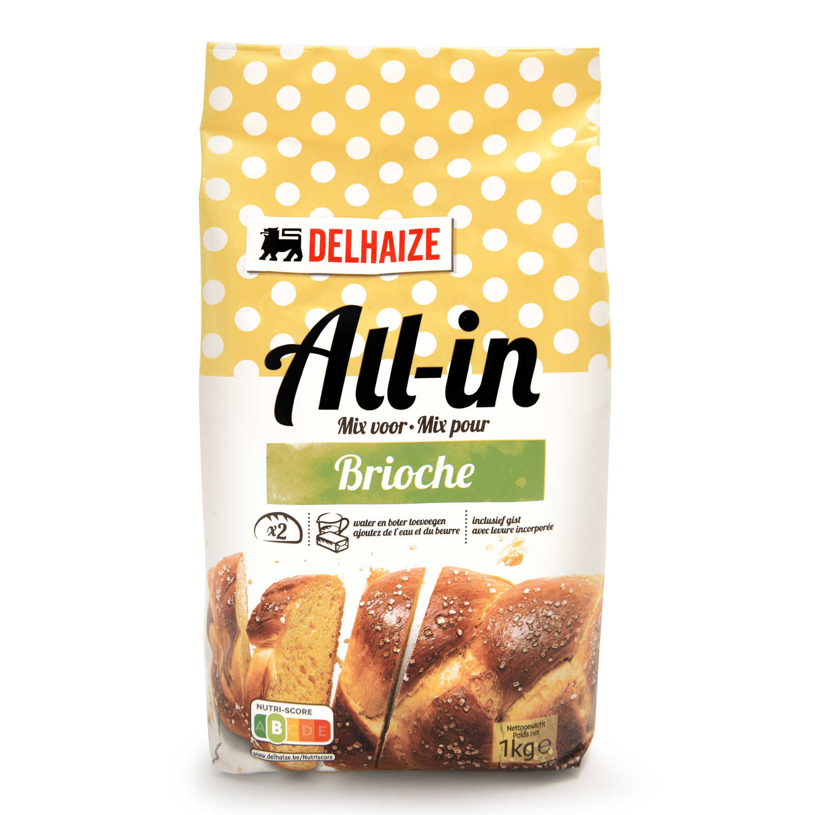 Delhaize | All-in mix pain brioche | 1 kg | Delhaize