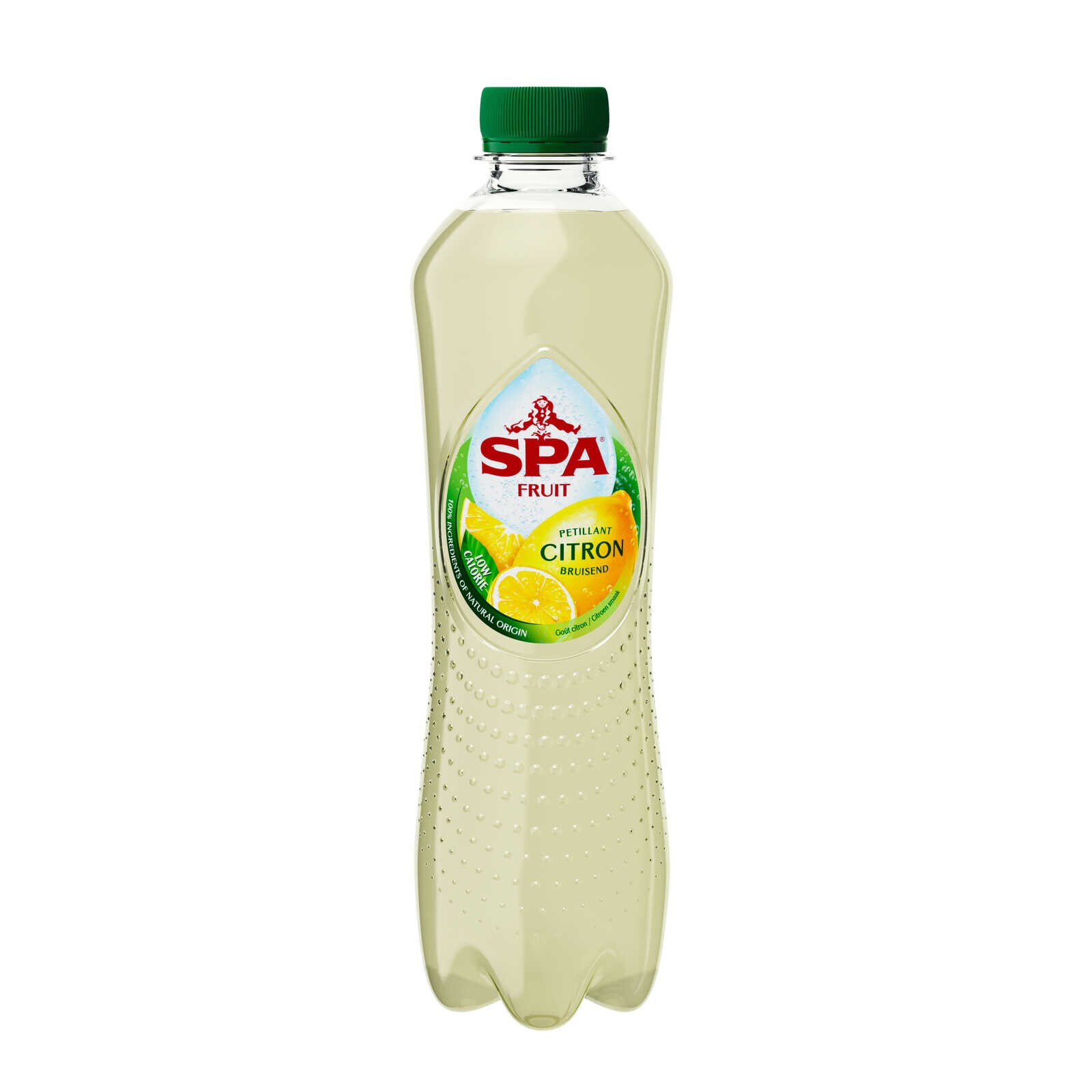Spa | Fruit | Limonade | Bruisend |Citroen | PET | 40 cl | Delhaize