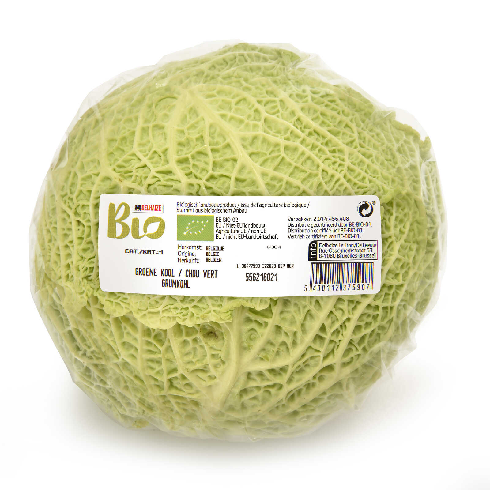 Delhaize | Bio | Groene kool | Bio | 1 st | Delhaize