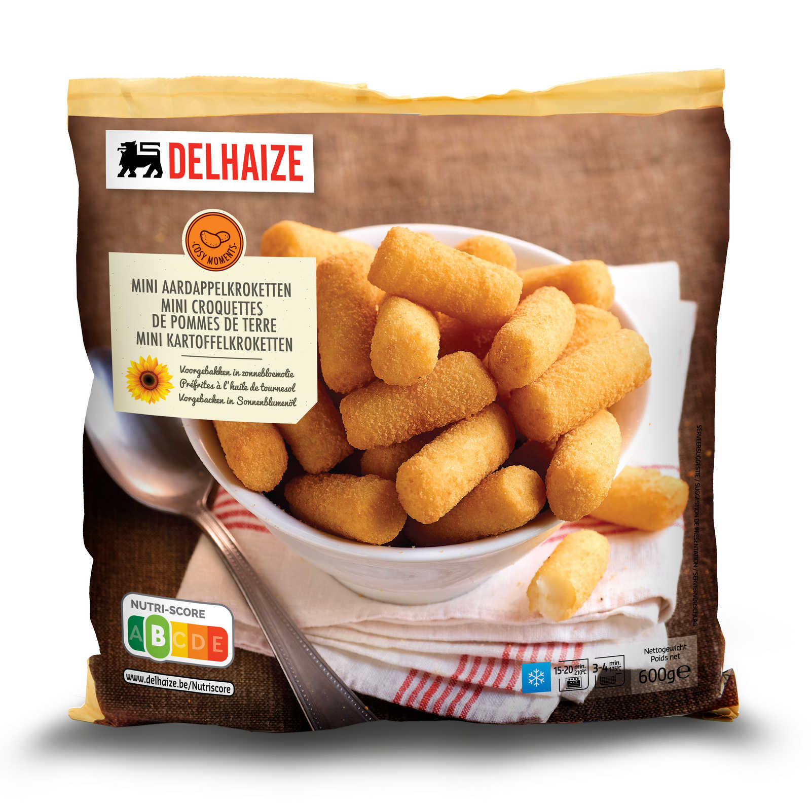 Delhaize | Mini Croquettes surgelées | 600 gr | Delhaize