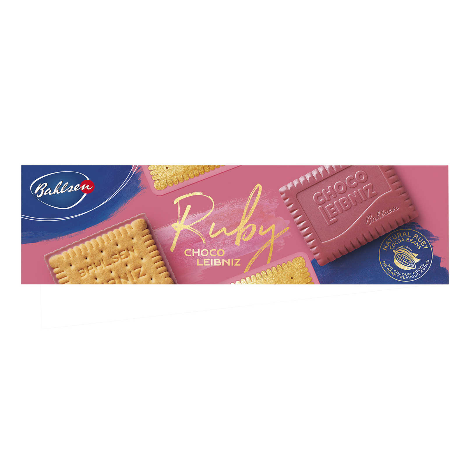 Bahlsen | Leibniz | Koeken | Ruby chocolade | 125 gr | Delhaize