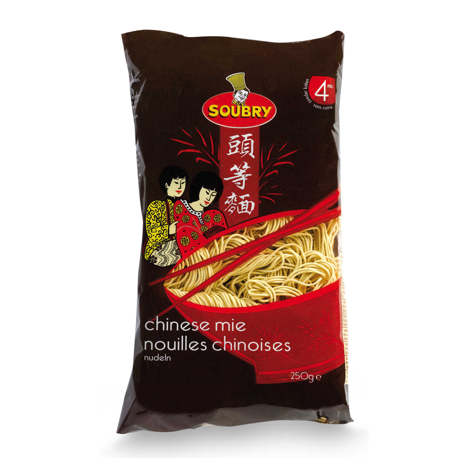 Soubry | Nouilles | Chinoise | 250 gr | Delhaize