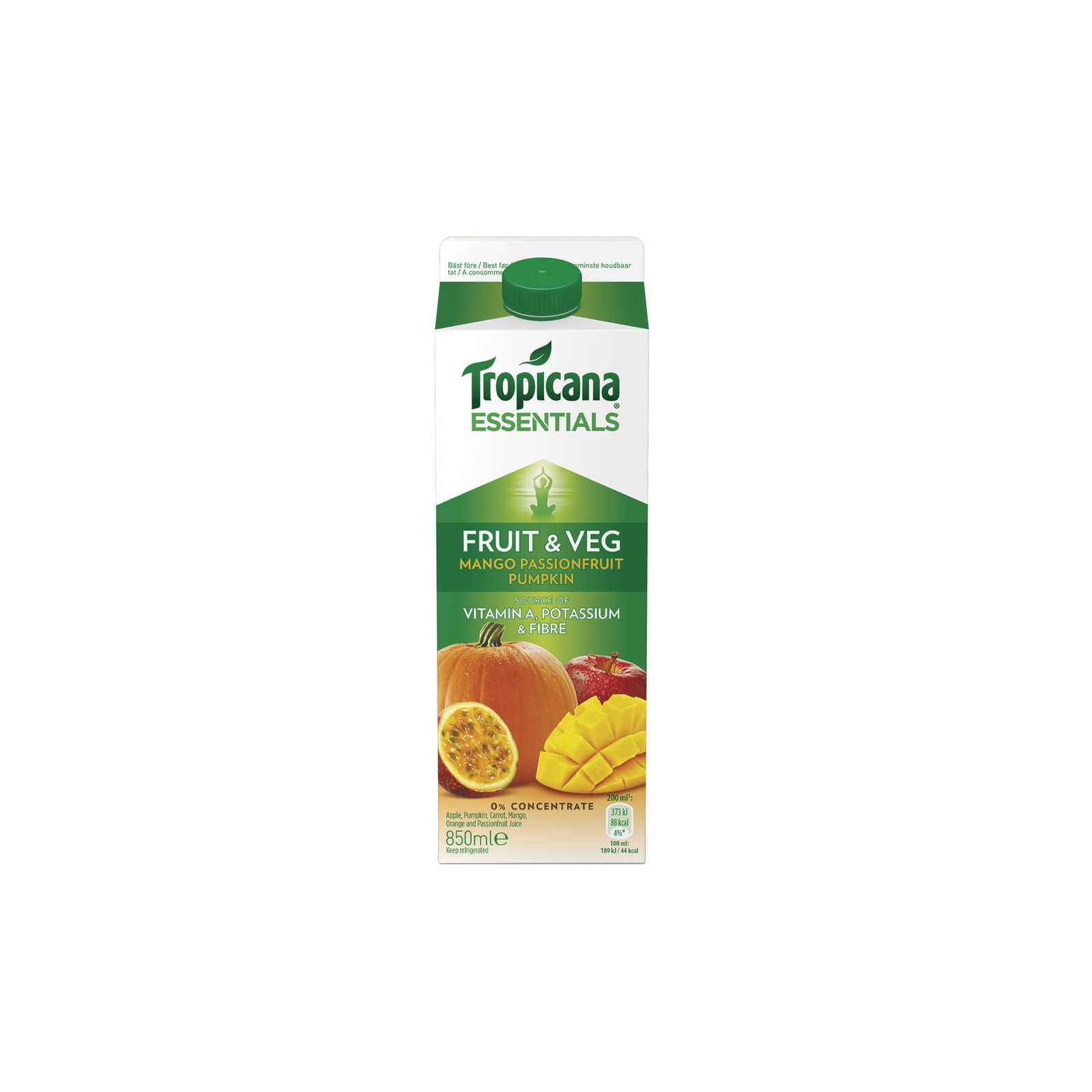 Tropicana | Essentials | Sap | Mango, Passievrucht & Pompoen | Tetra ...