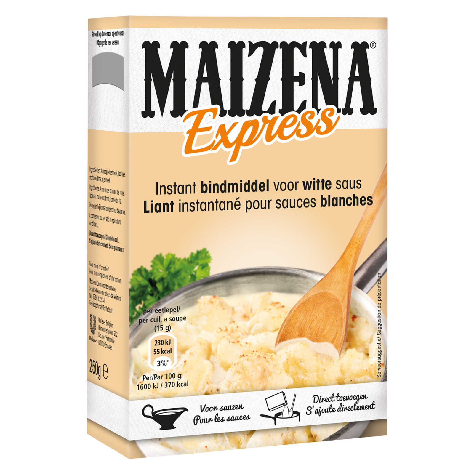 Maizena | Express | Express | Instant bindmiddel | Witte saus | 250 gr ...