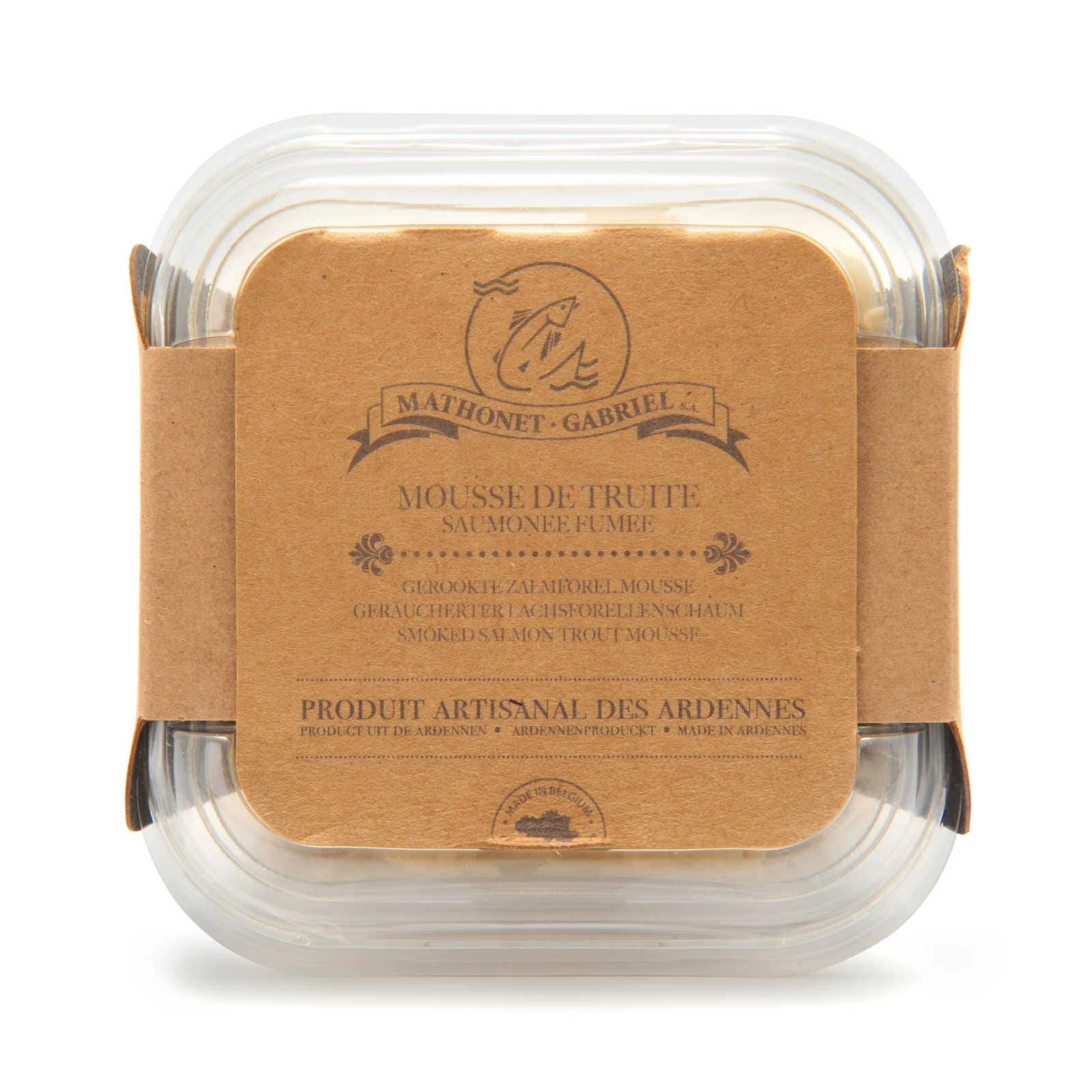 Mathonet Gabriel | Mousse de Truite Saumonée Fumée | 150 gr | Delhaize