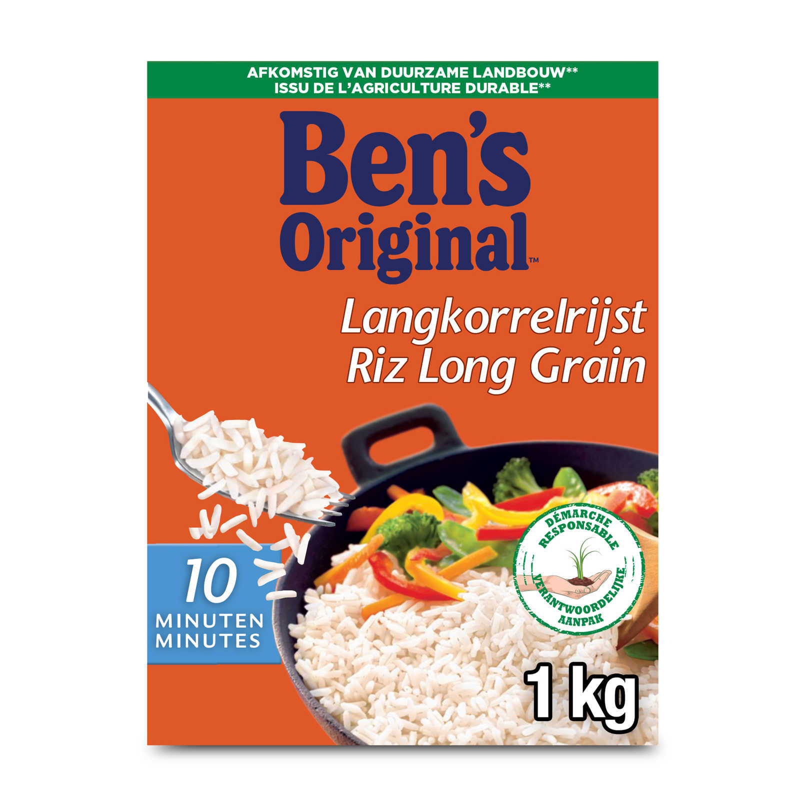 Ben's Original | Rijst | Langkorrel | 10 min | 1 kg | Delhaize