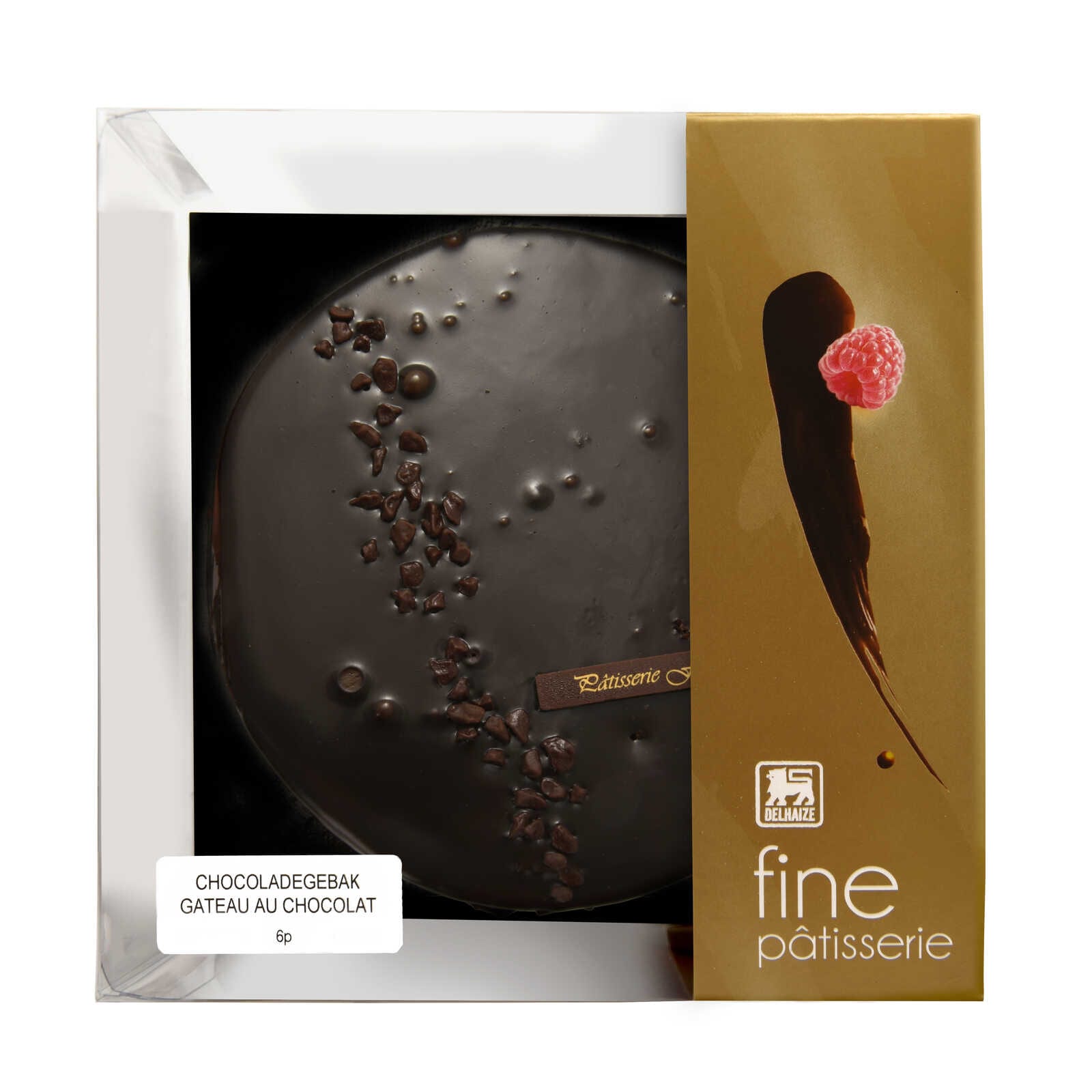Delhaize | Gâteau | Chocolat | 6 personnes | 1 pc | Delhaize