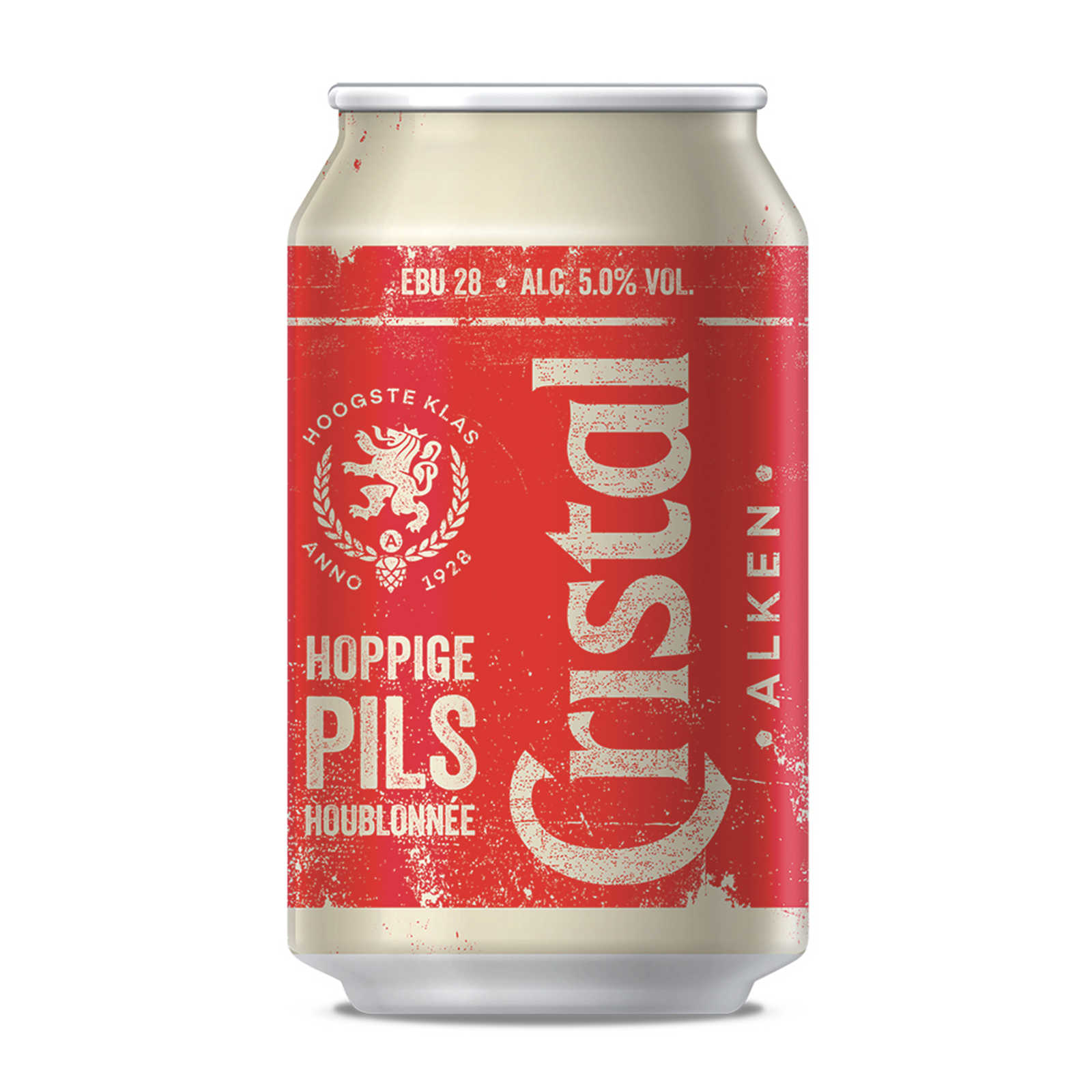 Cristal | Cristal | Bld bier | Pils | 5%ALC | Blik | 33 cl | Delhaize