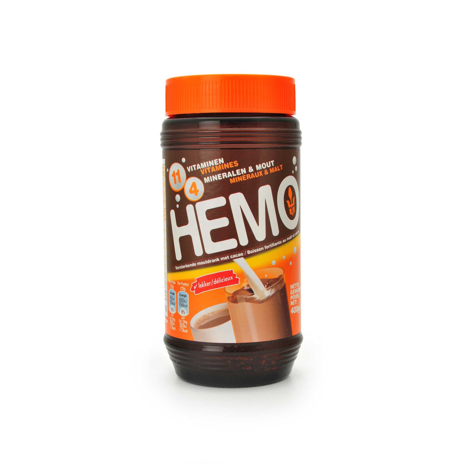 Hemo | Drank | Mout-Cacao | 400 gr | Delhaize