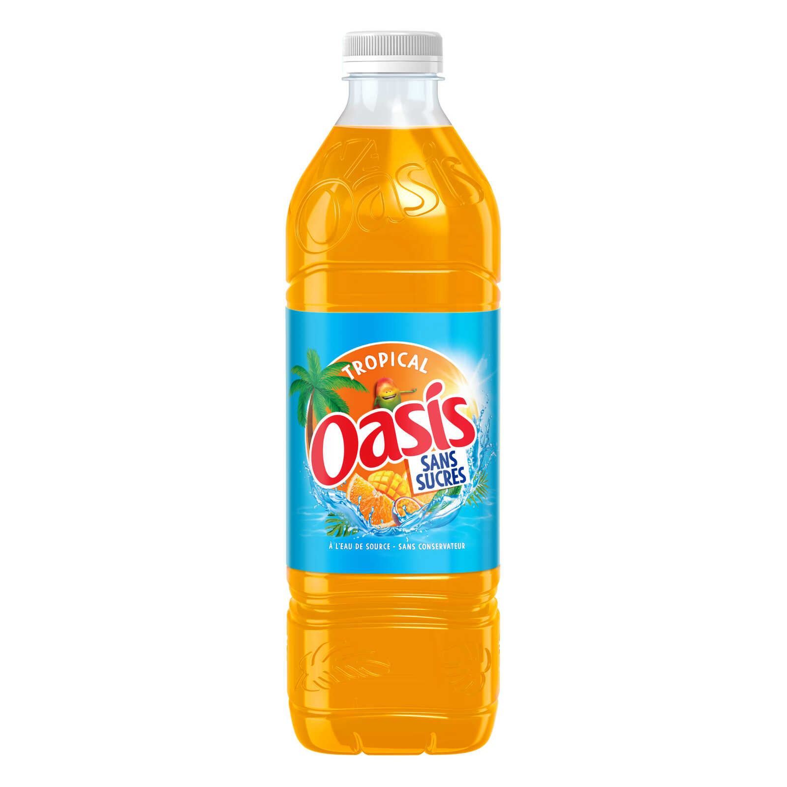 Oasis | Tropical | Zero Sugar | rPET | 1,5 l | Delhaize