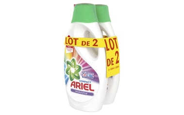 Ariel | Lessive | Liquide | Couleur | Duo | Bon €5 | 2 x 30 pc | Delhaize