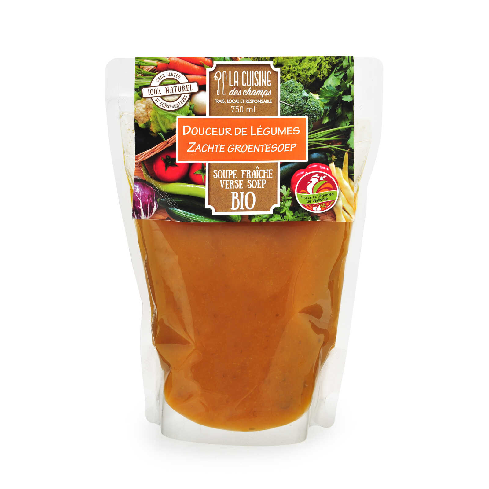 La Cuisine des Champs | Bio | Soupe Fraiche Douceur Légumes | Bio | 75 ...