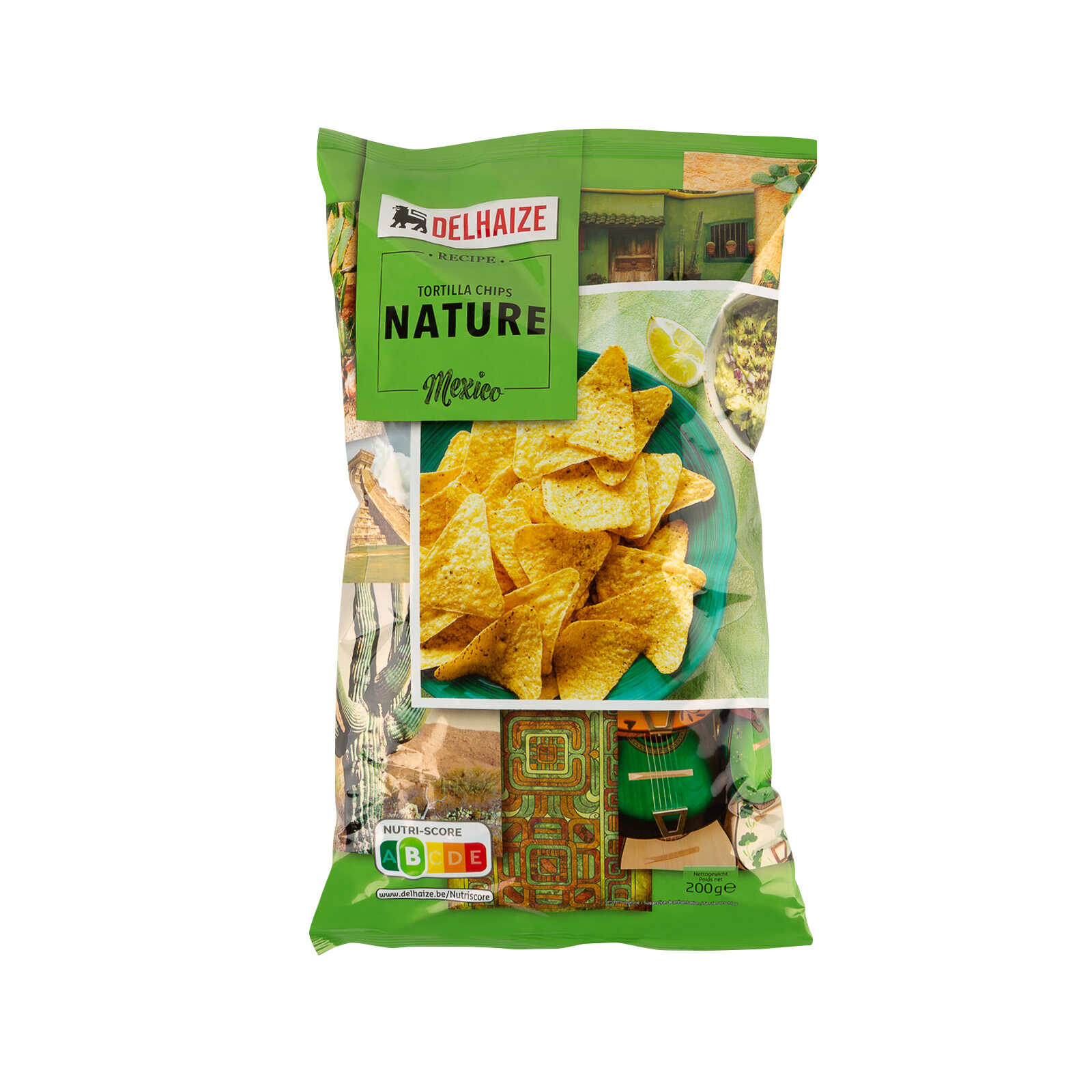 Delhaize | Tortilla chips | Nature | 200 gr | Delhaize