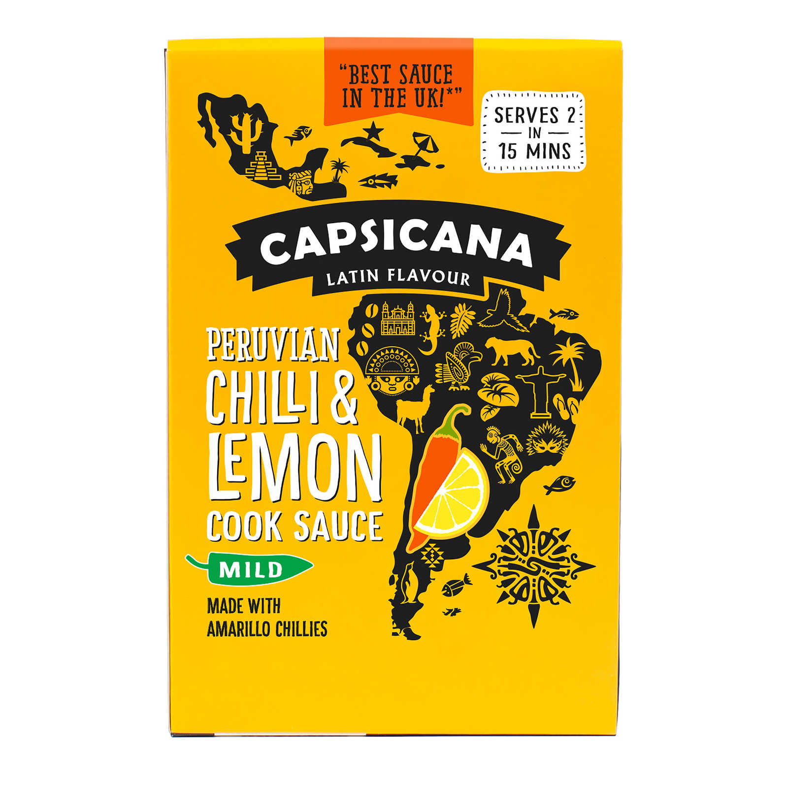 Capsicana | Sauce | Chili | Citron | 100 gr | Delhaize